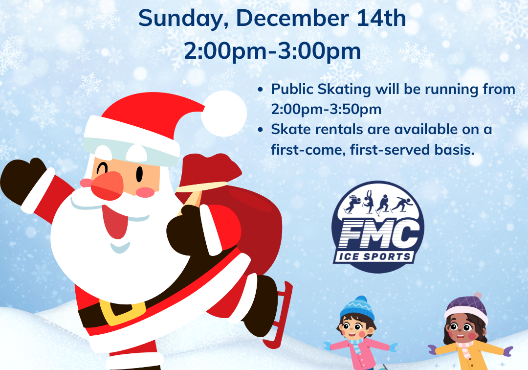 Santa Claus Visit to Jim Roche Arena | FMC Ice Sports